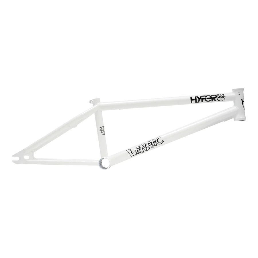 Brandon Loupos Lunatic Frame - White – Hyper Bicycles Australia